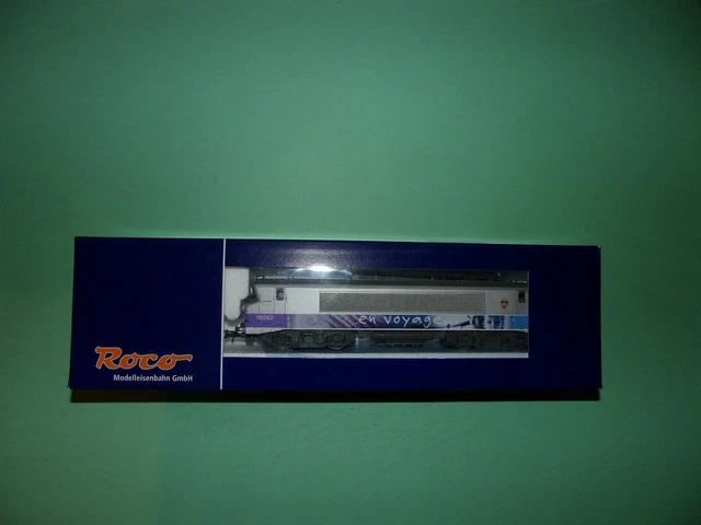 ROCO LOCOMOTIVE ÉLECTRIQUE BB15000 livrée "EN VOYAGES" 62643 NEUF EUR ...