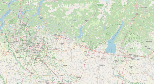 Mappa Piantina Stampa Grande Formato Cartina Stradale Gigapixel Italia
