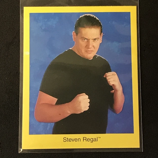 STEVEN REGAL 1998 CARDINAL TRIVIA WWF WWE CARTE jeu à collectionner ...