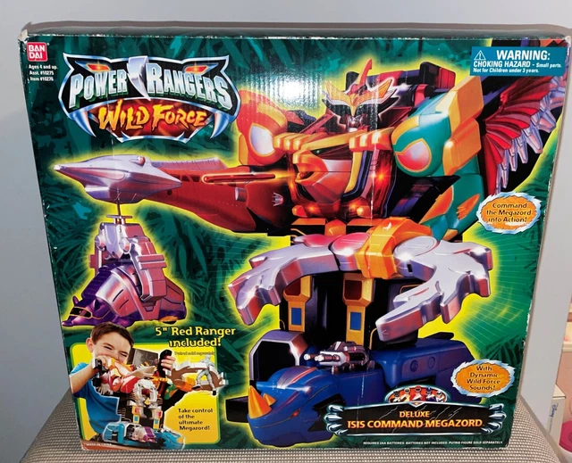 POWER RANGERS ~ Wild Force ~ Isis Command Megazord ~ Vintage Electronic ...