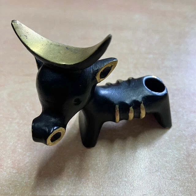 PORTE STYLO EN Laiton, Figurine En Forme De Vache Walter Bosse EUR 89,90 - PicClick FR