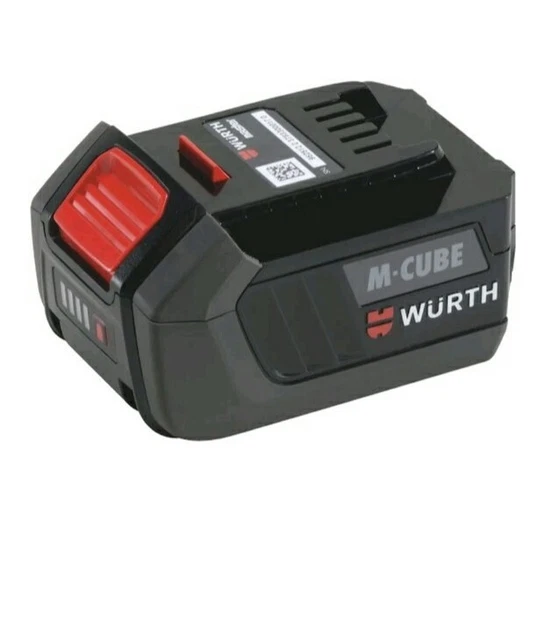 WÜRTH LI 18 V 5 Ah M-Cube Basic Battery Akku NEU Original EUR 99,00 ...