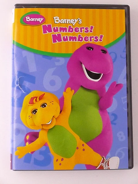BARNEY - NUMBERS! Numbers! - DVD - NR (Not Rated) $6.84 - PicClick CA