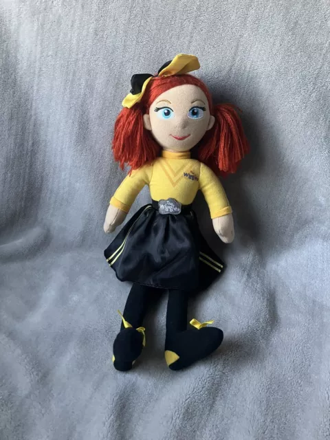 Jasnor The Wiggles Emma Large Soft Toy Plush 20” Yellow Rag Doll