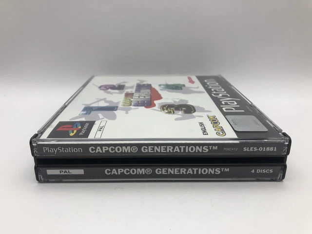 CAPCOM GENERATIONS SONY PlayStation PS1 con Manuali Retro 1999 PAL #0303 EUR 70,06 - PicClick IT