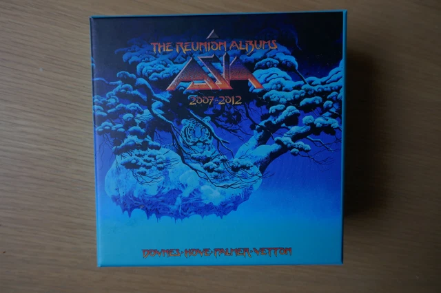 ASIA THE REUNION Albums Box Set 2007-2012 With Signed Roger Dean ...