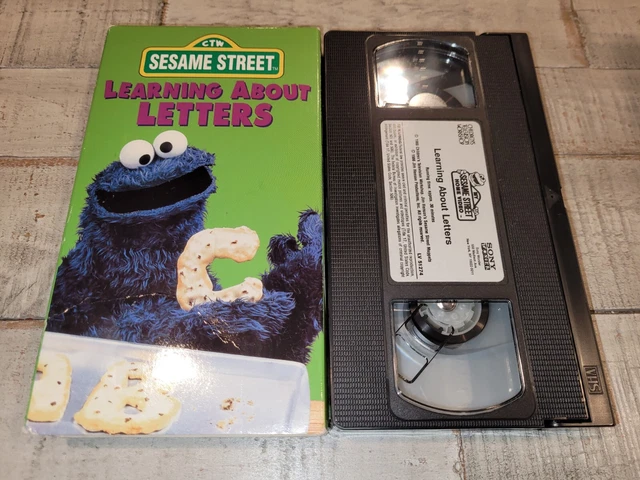 SESAME STREET: LEARNING About Letters (VHS, 1986) $22.75 - PicClick CA
