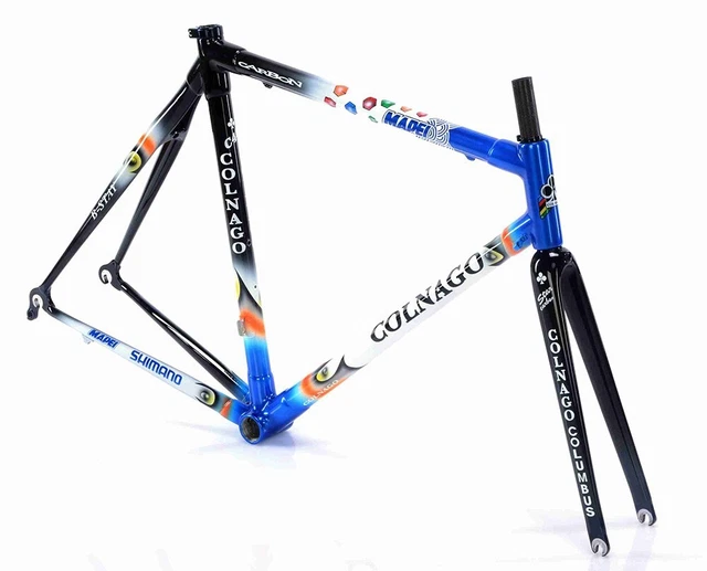 COLNAGO STAR CARBON Columbus Mapei White Fork Decals X2 Adhesive ...
