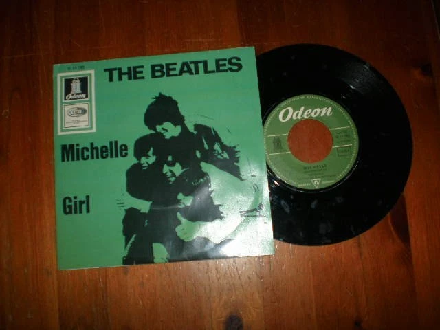 THE BEATLES - Michelle / Girl - 45 Runden Disc - ODEON - 1966 EUR 14,99 ...