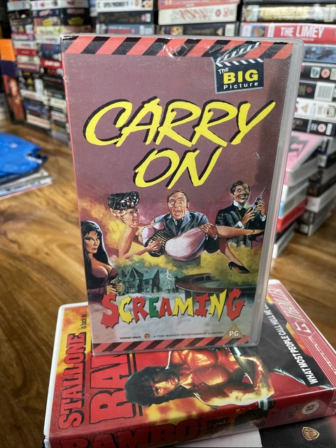 CARRY ON SCREAMING (VHS/H, 1997) £7.00 - PicClick UK