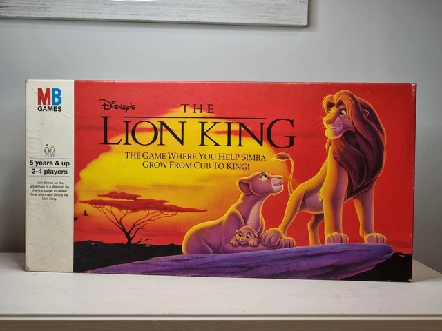 DISNEY THE LION King Board Game MB Games 1994 Complete & GC See ...