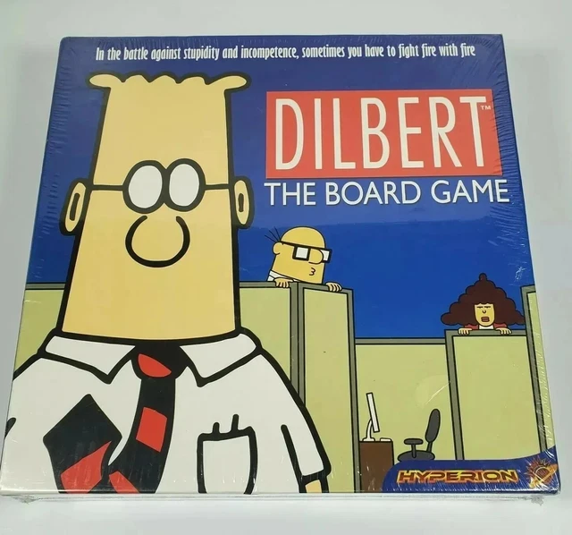 DILBERT THE BOARD Game -The Dilbert Principle by Hyperion. New and ...