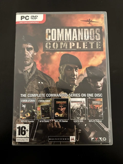 COMMANDOS COMPLETE PC Game For Windows £10.00 - PicClick UK