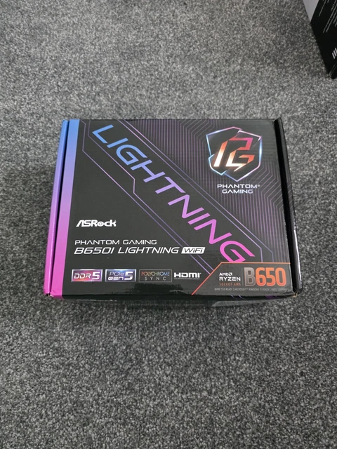 ASROCK PHANTOM GAMING B650I Lightning WiFi Gaming Motherboard £154.00 ...