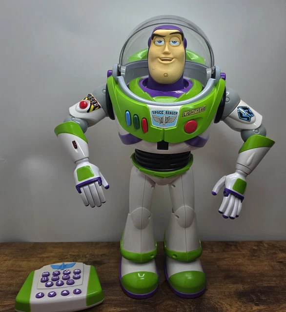 THINKWAY ULTIMATE BUZZ Lightyear Programmable Robot Toy Story 3 2010 ...
