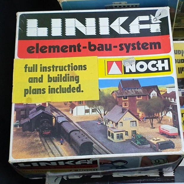 VINTAGE LINKA ELEMENT-BAU-SYSTEM Model Build DIY No: 7081 1980 Big Box ...