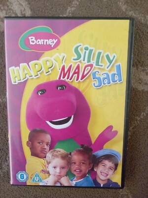 BARNEY HAPPY Mad Silly Sad Dvd Kids EUR 11,11 - PicClick IT