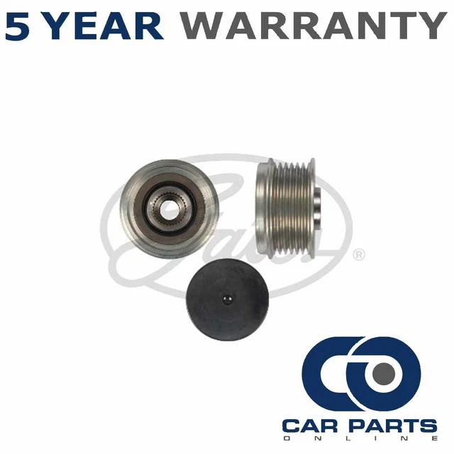 GATES ALTERNATOR FREEWHEEL Clutch Pulley Fits Range Rover Evoque ...