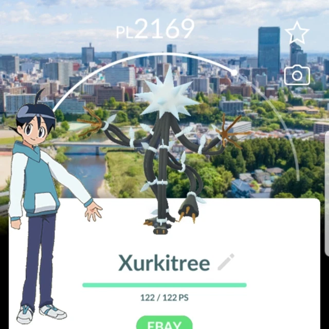 POKÉMON GO 🏢 Xurkitree 🏢 Sendai Special Background - Go Fest 2024 ...