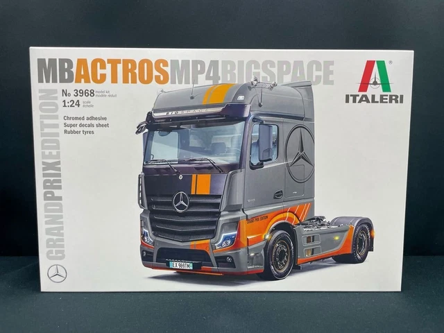 IT3968 1/24 MERCEDES-BENZ Actros MP4 Big Space Grand Prix Edition ...