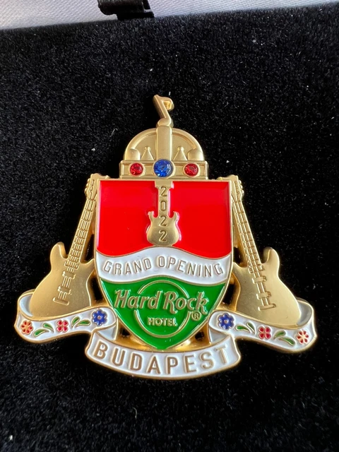 HARD ROCK HOTEL Grand Opening Budapest Limited Edition Pin £50.00 ...