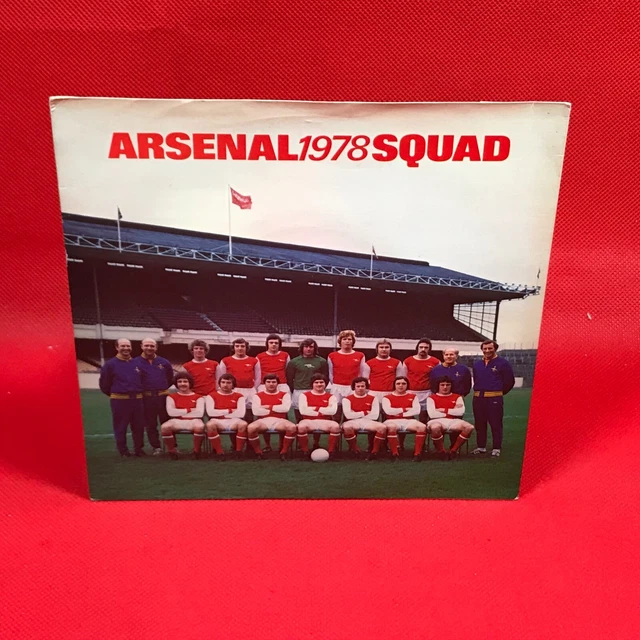 ARSENAL FC ROLL Out The Red Carpet Official 1978 FA Cup Final 7" vinyl ...