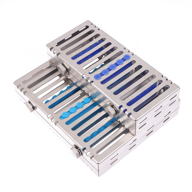 DENTAL SURGICAL AUTOCLAVE Sterilization Cassette Rack Box Tray Disinfection T-qi £21.34 ...