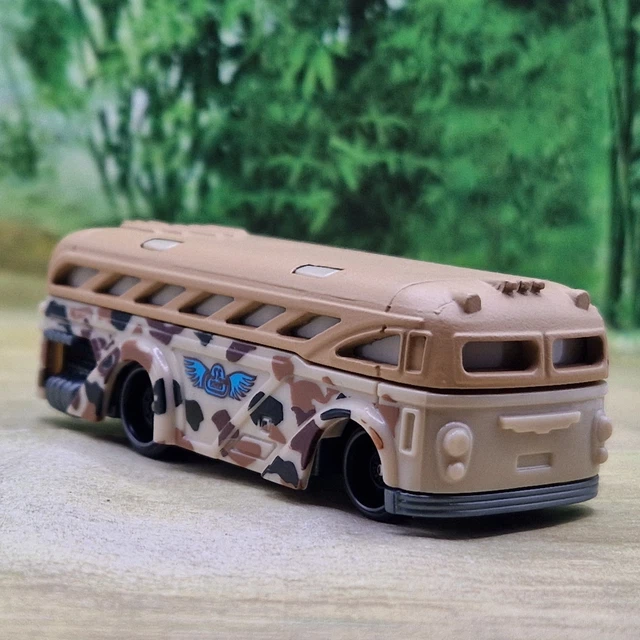 HOT WHEELS SURFIN School Bus Diecast Model 1/64 (83) Excellent ...
