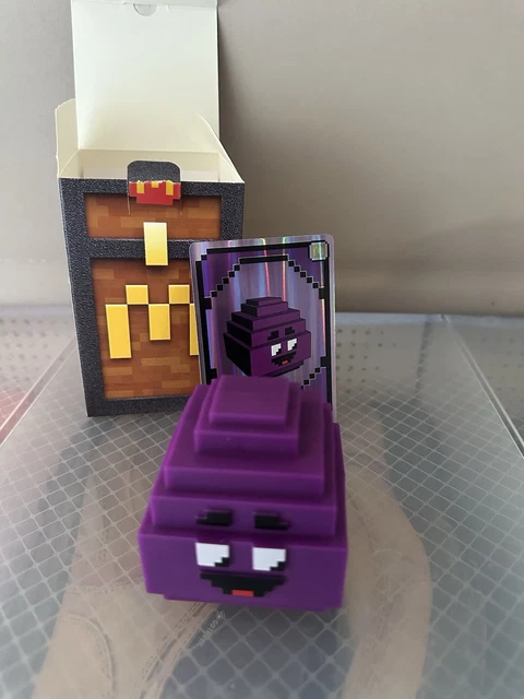 MCDONALD’S A MINECRAFT Movie 2025 - Grimace Egg With Unused Code Card £ ...