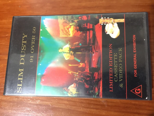 SLIM DUSTY 91 over 50 vhs video movie 1996 country music $56.00 ...