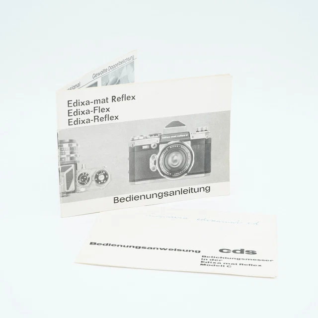 EDIXA -FLEX - Matte Reflex - Reflex User's Guide with CDS Exposure ...