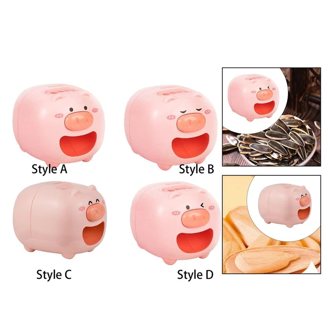 AUTOMATIC SHELL PEELING Machine Cute Pig Shape Kitchen Peel Gadget ...