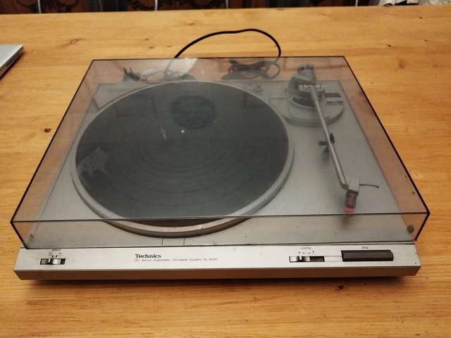 TECHNICS SERVO AUTOMATIC Turntable System SL B210 Cellule Shure M92E ...