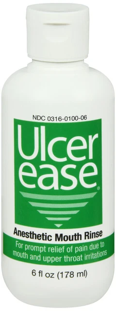 ULCEREASE MOUTH RINSE 6OZ phenol MUCOUS MEM LIQUID 0.6 % EUR 21,11 ...