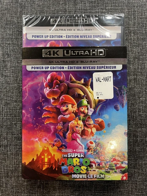 THE SUPER MARIO Bros. Movie: Power Up Edition (4K Ultra HD) ⭐️Brand New ...