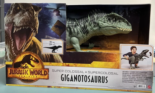 MATTEL JURASSIC WORLD: Dominion Action Figure Super Colossal ...