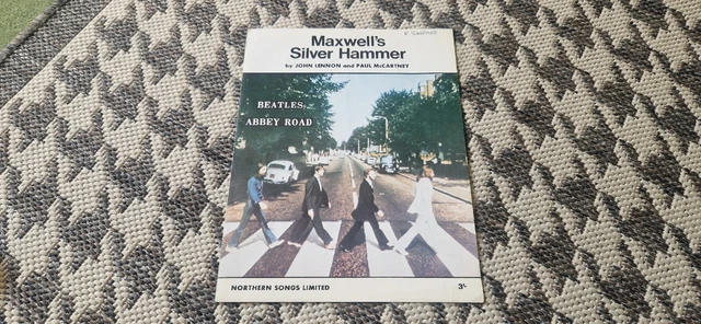 RARE THE BEATLES Maxwells Silver Hammer Sheet Music Northern Songs ...