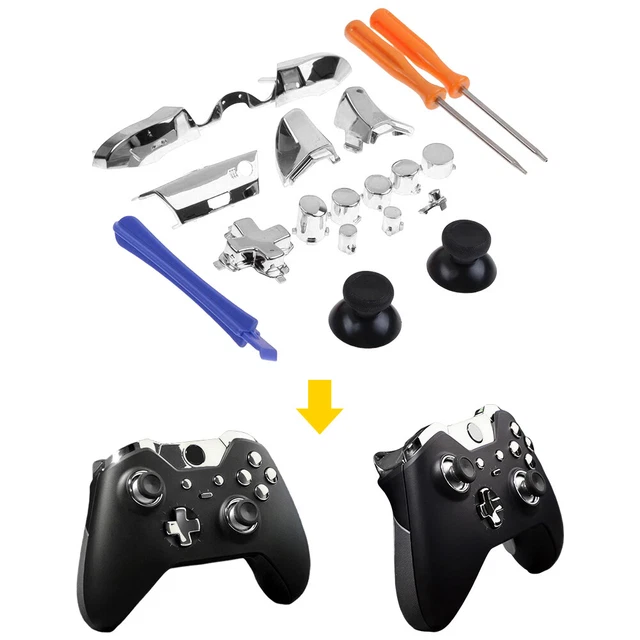 C# REPLACEMENT BUMPERS LB RB Trigger Buttons Solid for Xbox One Elite ...