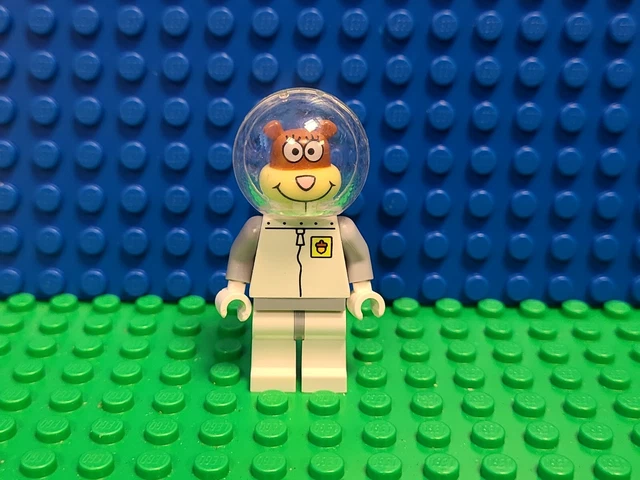 LEGO SANDY CHEEKS Minifigure 3816 Spongebob Squarepants bob031 CMF Lot ...