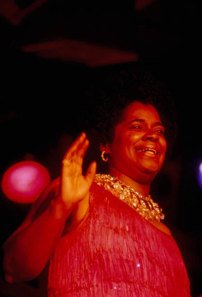SINGER CARLA THOMAS On Stage Circa Old Photo $9.00 - PicClick AU