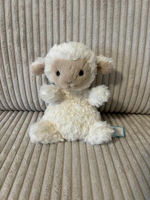 JELLYCAT YUMMY LAMB BNWT 15cm Little White Soft Plush Toy Stuffed ...