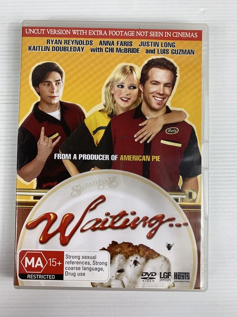 WAITING RYAN REYNOLDS Anna Faris Justin Long DVD R4 Cult Comedy EUR 7 ...