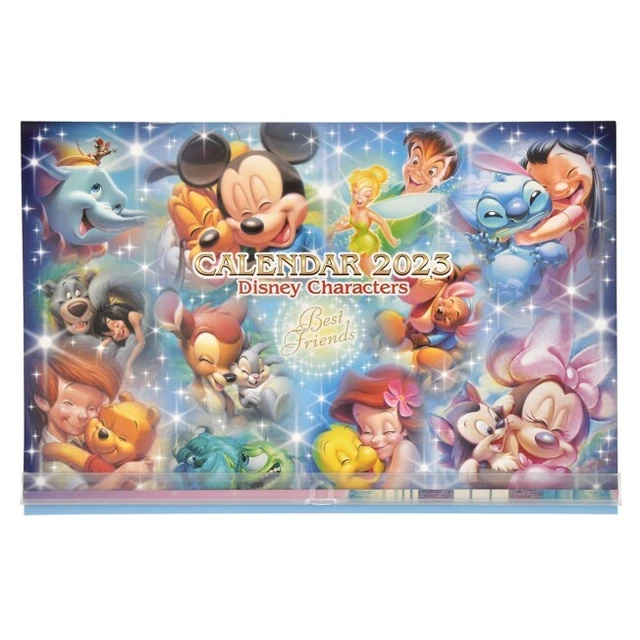 DISNEY CHARACTER WALL Calendar 2023 CALENDARS & ORGANIZERS From Japan F ...