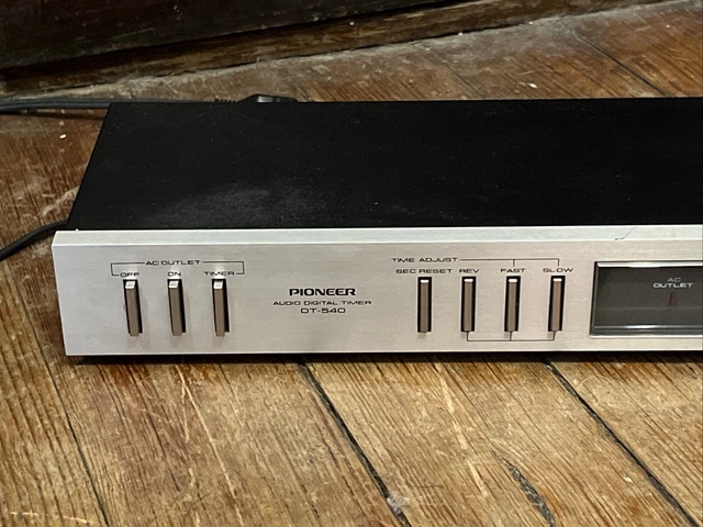 PIONEER AUDIO DIGITAL Timer DT-540 Stereo Music Electronics VTG £94.80 ...