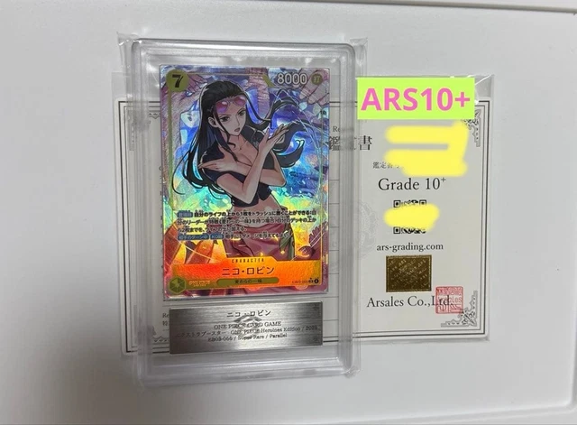 ONE PIECE NICO Robin ARS10+ Card BGS Graded Rare Multiplayer Collection ...