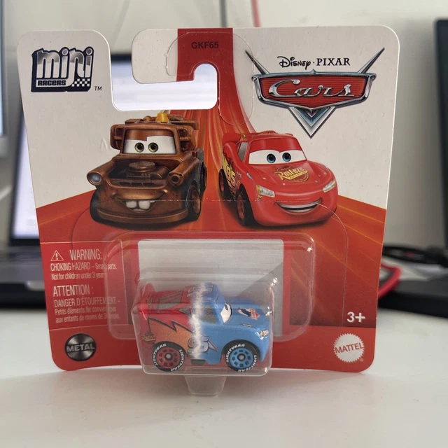DISNEY PIXAR CARS Mini Transforming Lightning Mcqueen Mini 2024 RACER24 ...