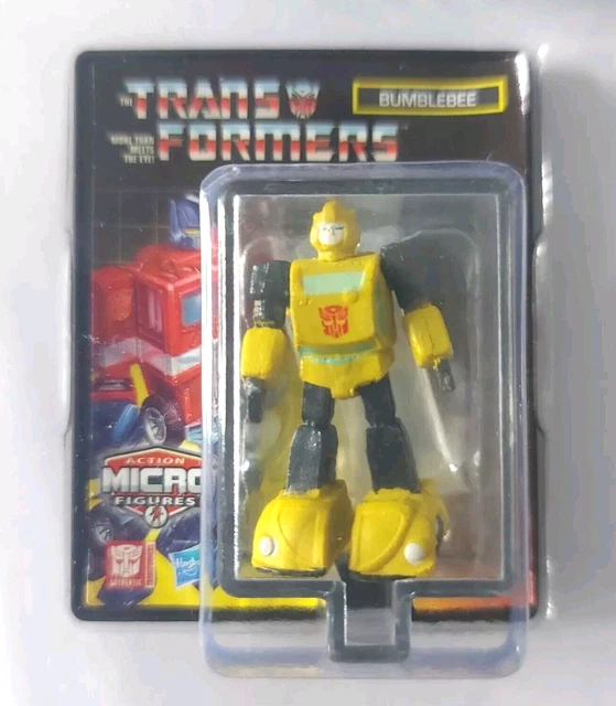 HASBRO TRANSFORMERS BUMBLEBEE Micro Action Figure - World's Smallest ...