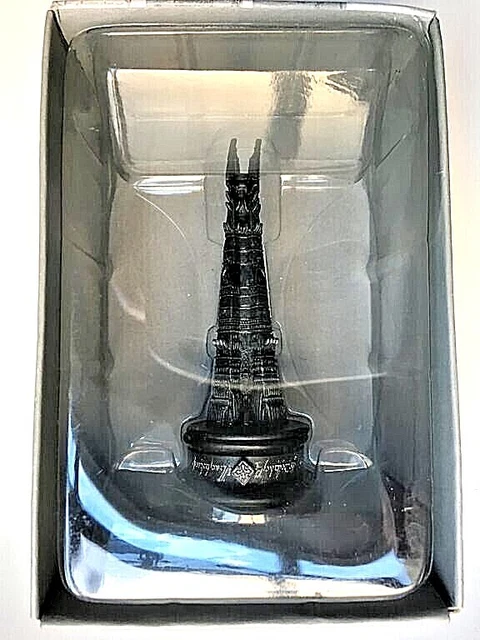 ORTHANC (BLACK ROOK) Lord Of The Rings Chess Set Eaglemoss Statue Lotr ...