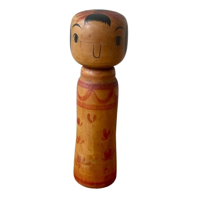 POUPÉE TRADITIONNELLE KOKESHI Abe Tsuneyoshi 7 cm x 7 cm x 8,7 pouces ...