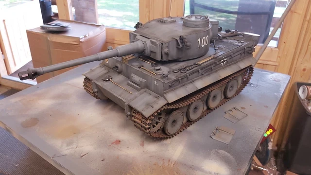 HENG LONG 1/16 RC German Tiger 1 Panzer Metallgetriebe EUR 370,13 ...